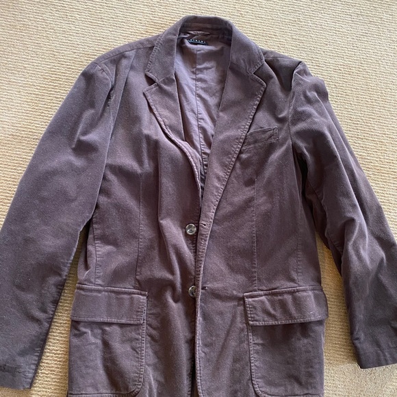 Sisley | Suits & Blazers | Sisley Italian Blazer Brown Fine Corduroy ...